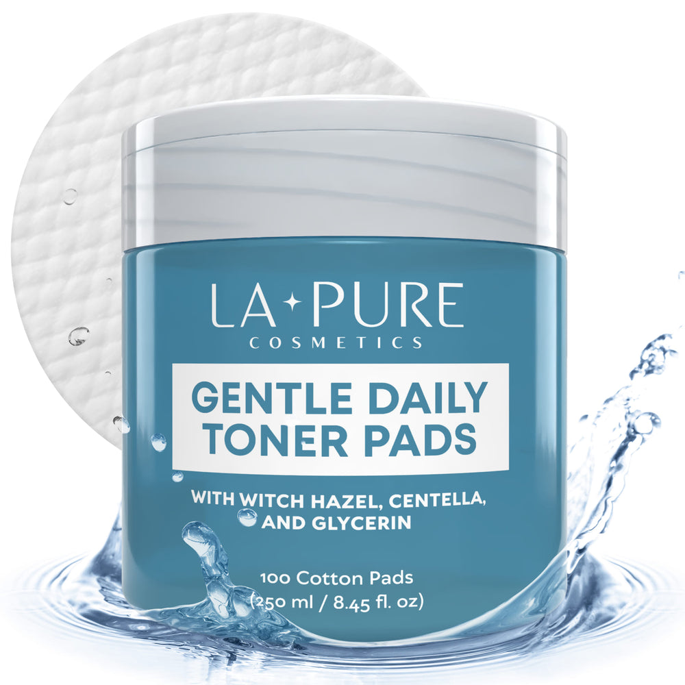 Gentle Daily Toner Pads (100 cotton pads)